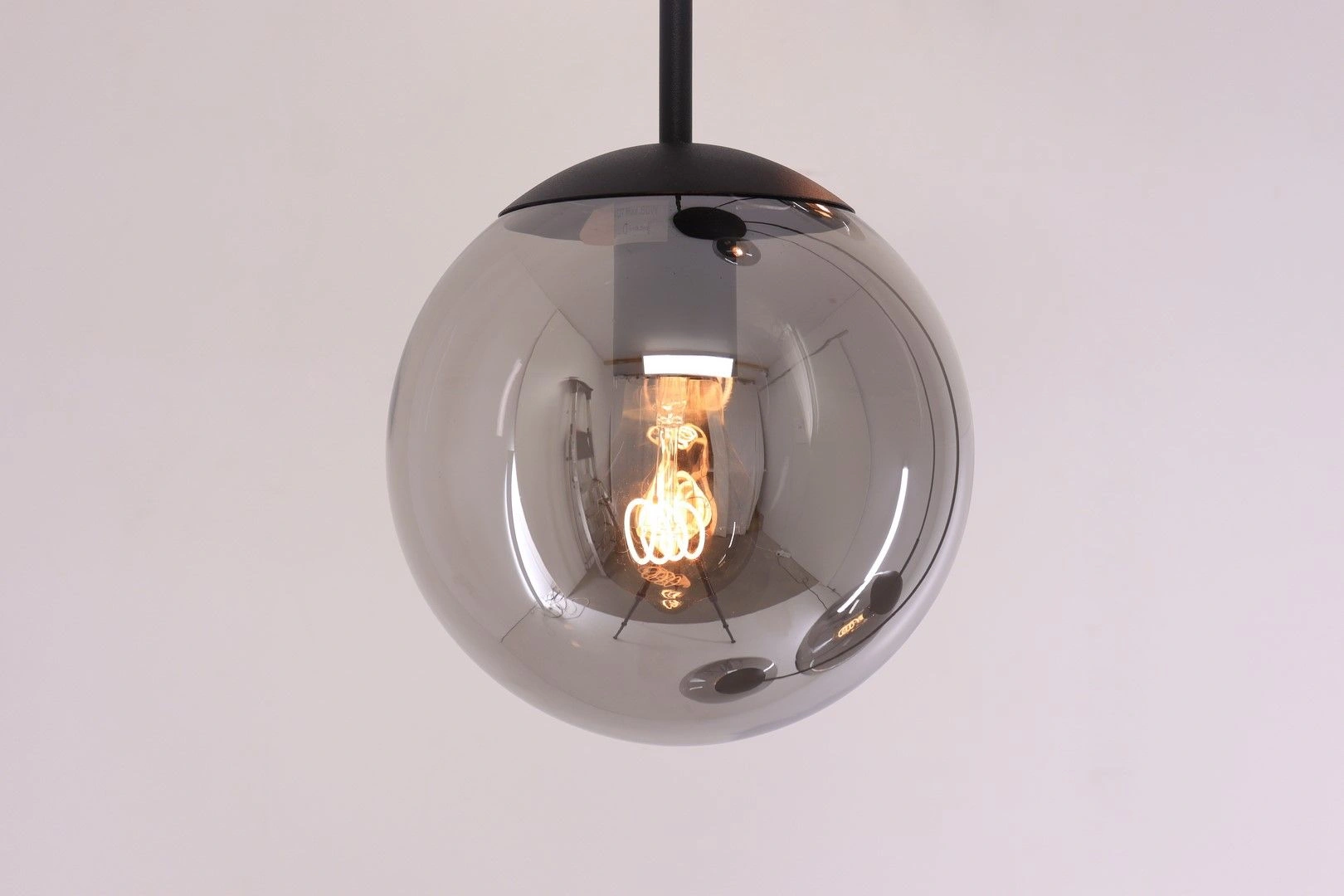 Videlamp 5 hangers | Rookglas bollen | Barco Lichttotaal