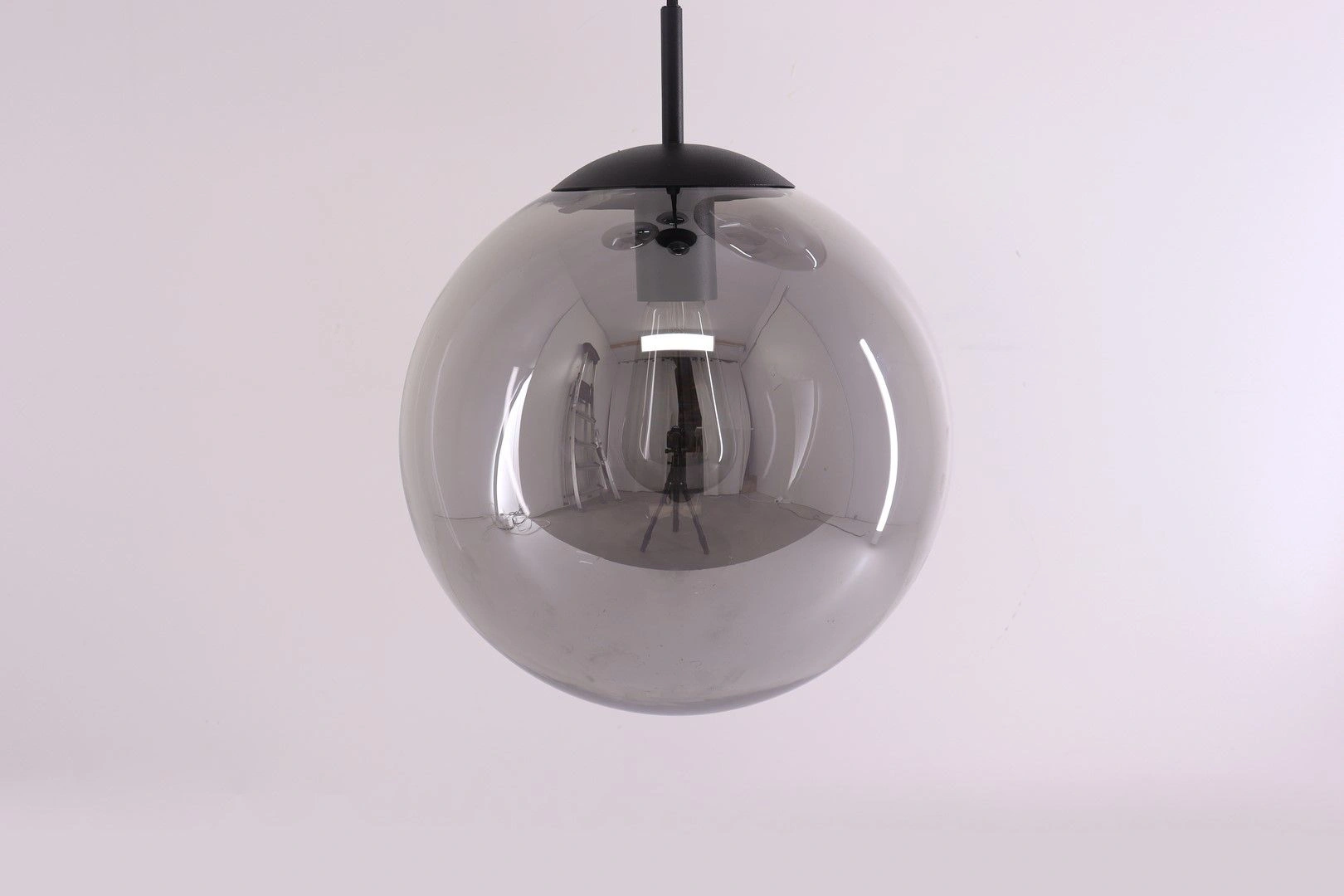 Videlamp 5 hangers | Rookglas bollen | Barco Lichttotaal