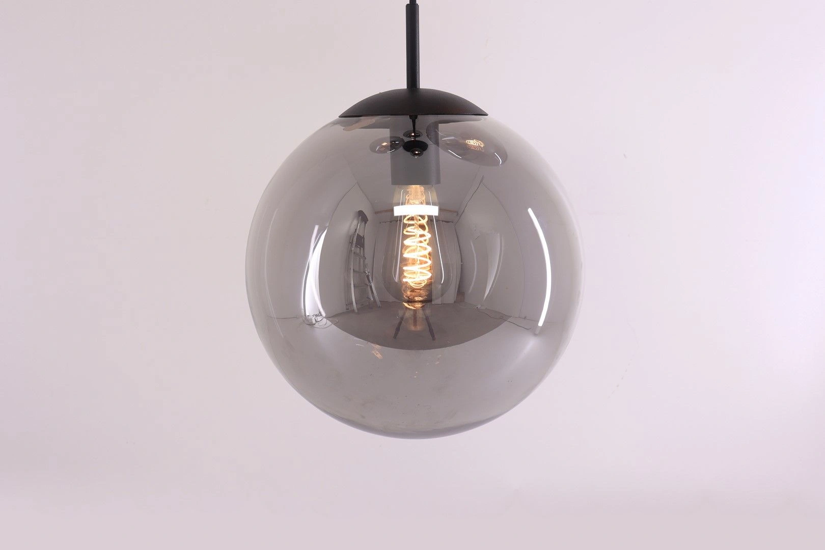 Videlamp 5 hangers | Rookglas bollen | Barco Lichttotaal